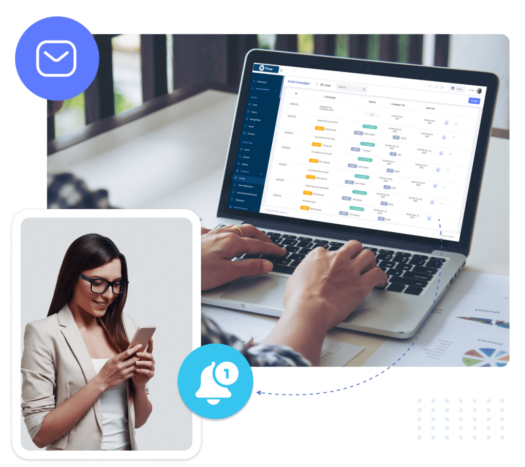 Smart Email Campaigns Platform For Employee Communications - HubEngage