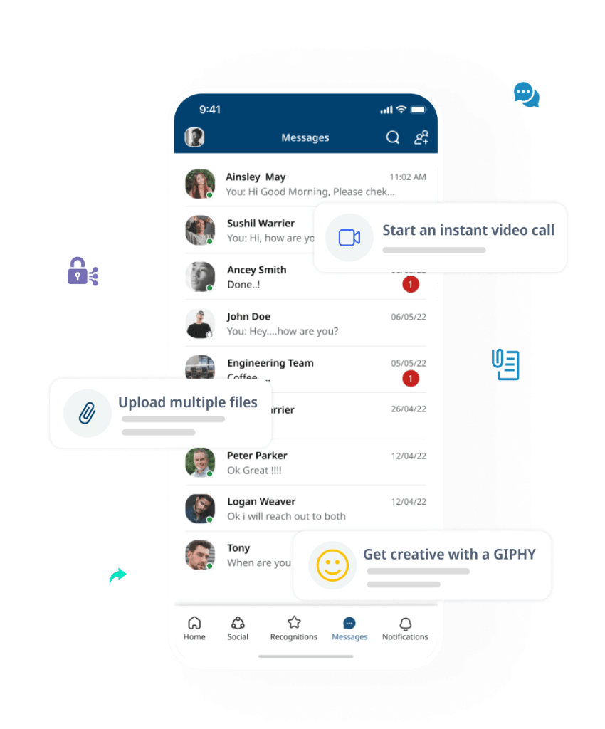HubEngage: Secure Instant Messaging App for Employee Communication