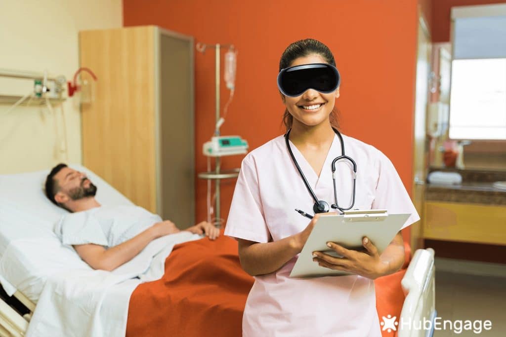 Future of Workplace Productivity: Apple Vision Pro with AI