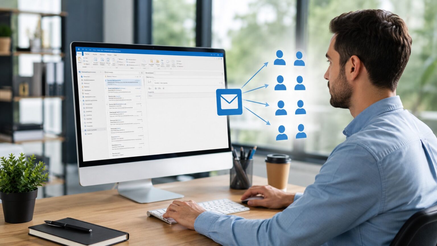 How To Send Bulk Email From Outlook? - HubEngage